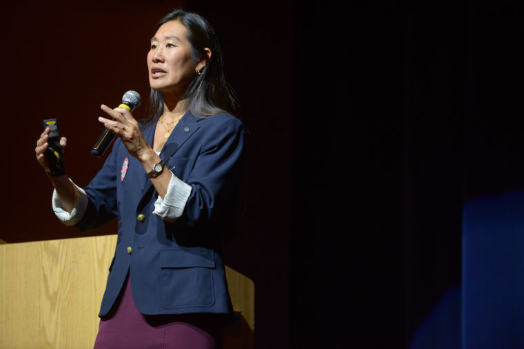 Dr. Cindy Chang at Southwest HS | Photos | ivpressonline.com
