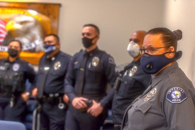 Imperial PD honors retiree, new leadership during ceremony | Local News ...
