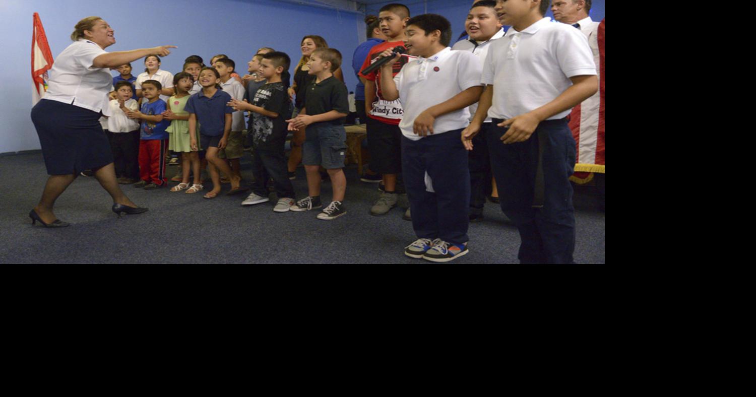 Salvation Army Troops presented at special Children's Day Rally ...