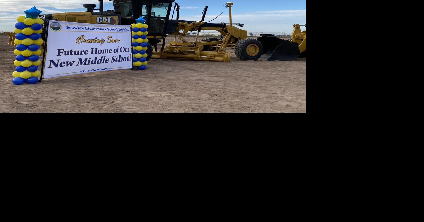 Brawley Elementary breaks ground on new middle school | Local News ...