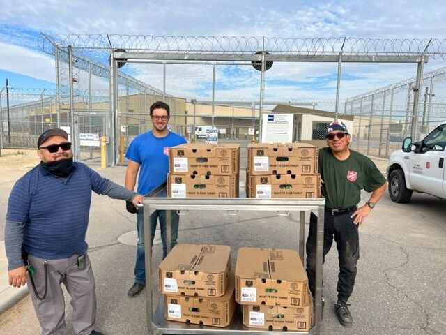 Imperial Regional Detention Facility donate turkeys to Calexico ...