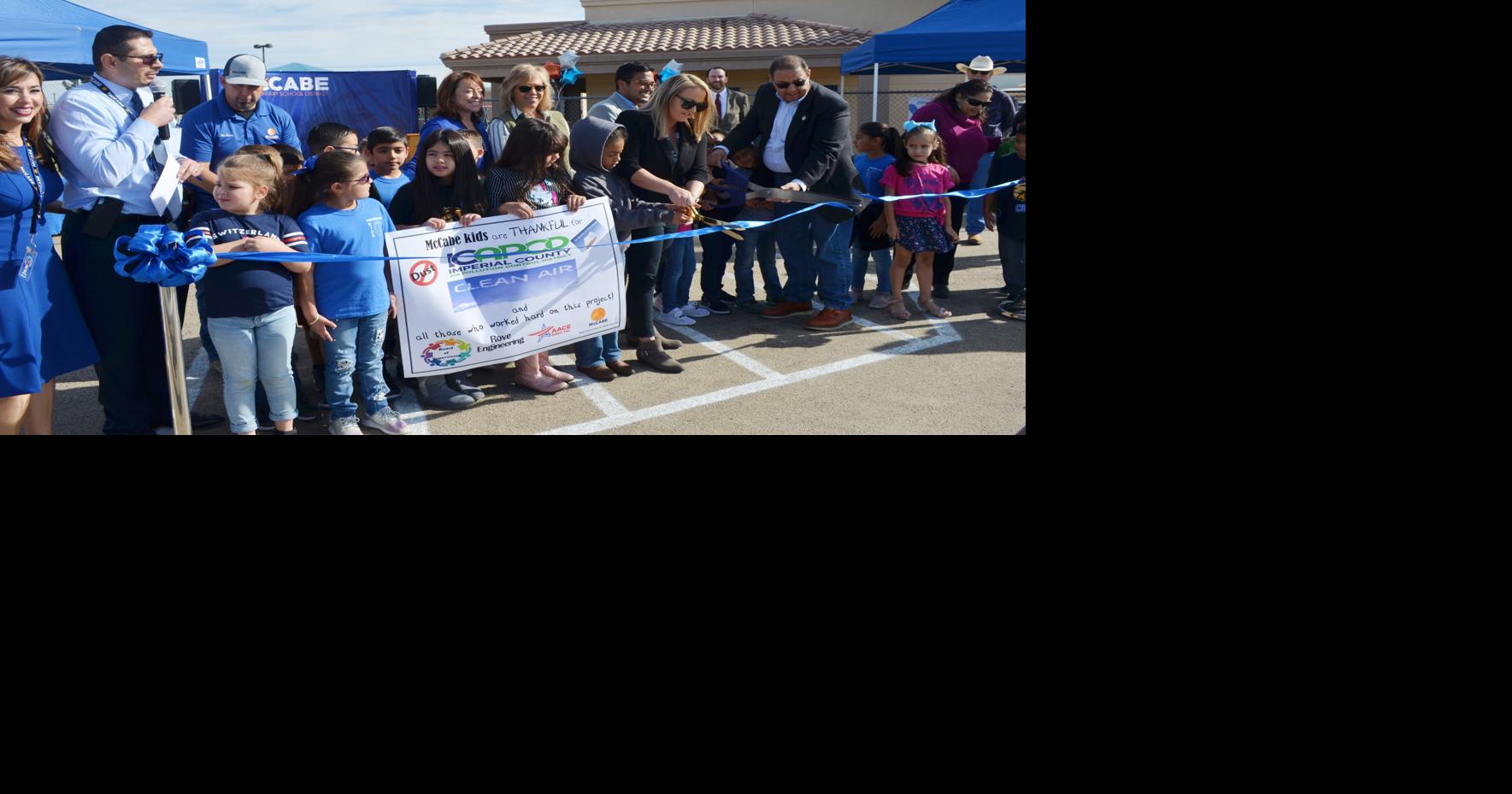 McCabe School gets paved parking lot | Local News | ivpressonline.com