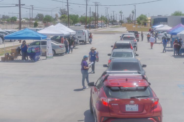 Center serves food and health needs in drive-thru event | Local News ...