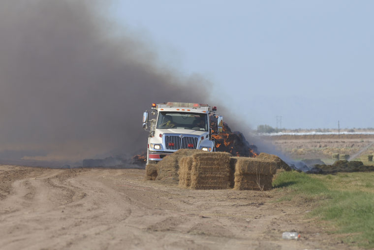 Haystack fire in Imperial Forrester and Worthington Road | Photos ...