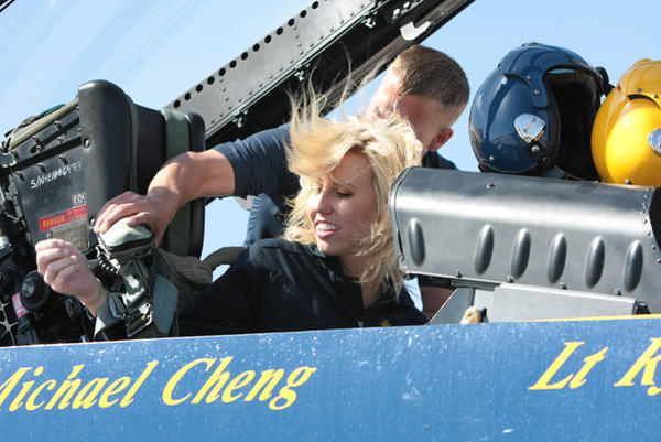 Courtney Force at NAF El Centro | Blue Angels | ivpressonline.com