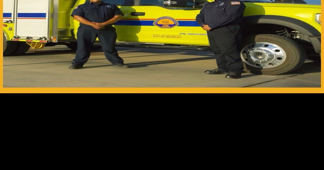 Brawley Fire provided with new fire engine by CalOES | Local News ...