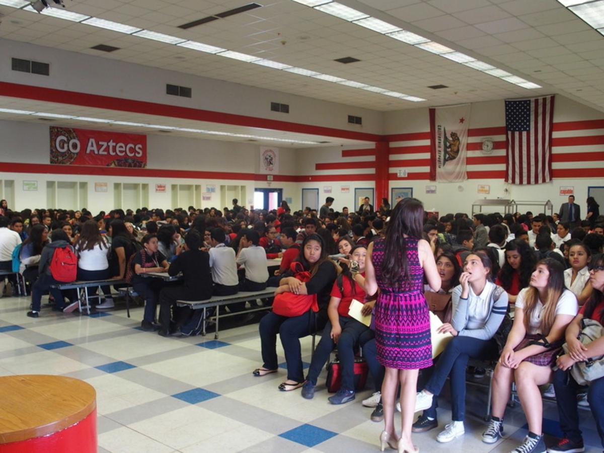 Willie Moreno Junior High School welcomes Imperial Valley professionals ...