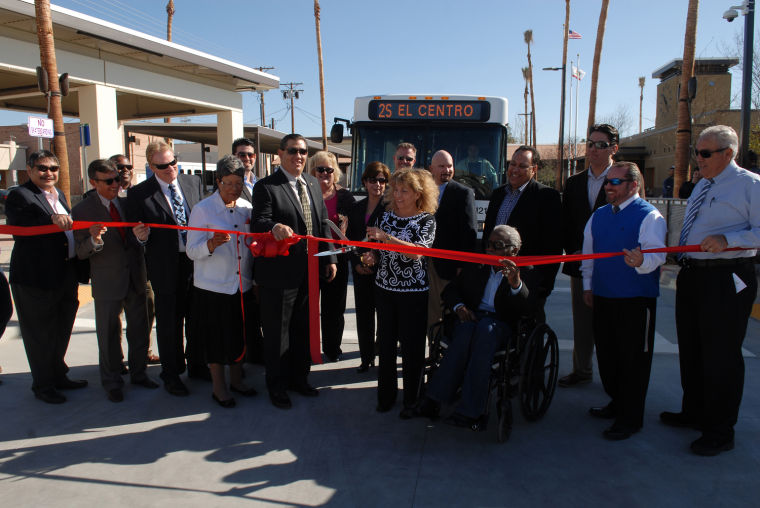 Bus Terminal Ribbon Cutting | Photos | ivpressonline.com