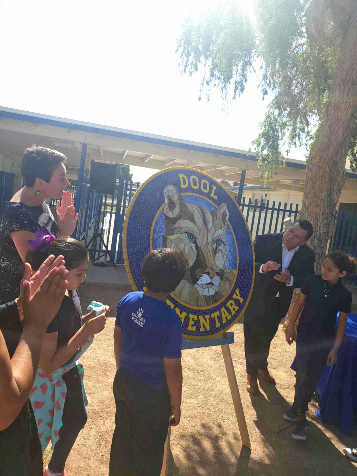 New sign represents a legacy project for Dool students | Local News ...