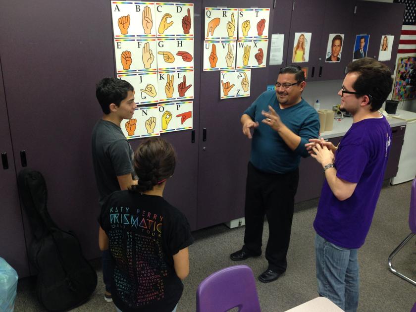 Teacher of the deaf reaches hearts of Southwest students | IVHIGH ...