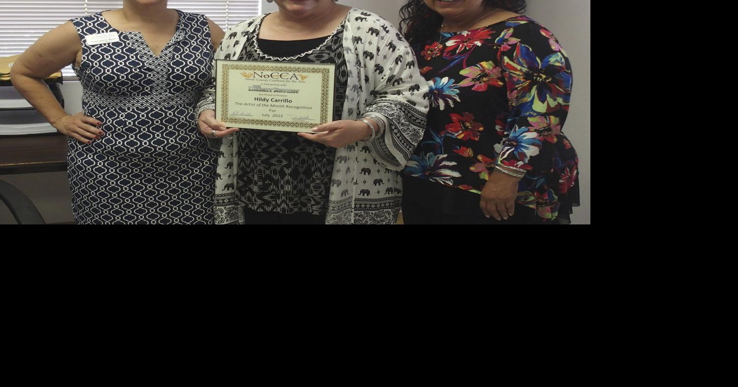 Hildy Carrillo named Artist of the Month by North County Coalition for ...