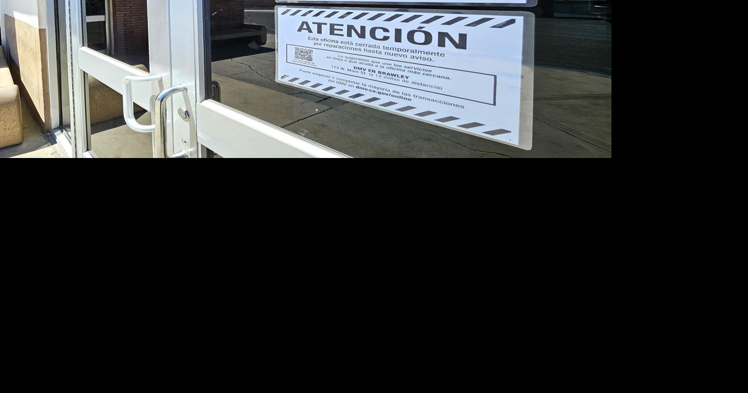Mold putting office on hold: DMV El Centro’s temporary closure ...