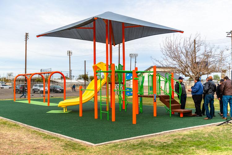 Renovations at Stark Field playground unveiled | Local News ...