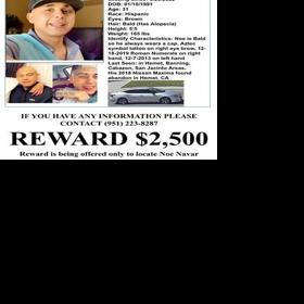 Missing person: Noe Navar | News | ivpressonline.com