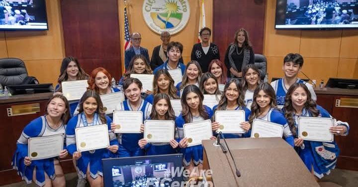 El Centro recognizes Spartan Cheer Squad | News | ivpressonline.com