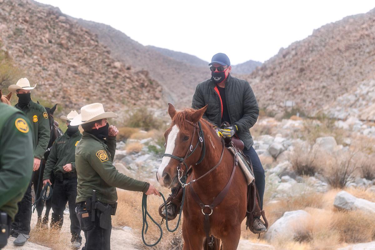 Border Patrol gives horseback tour of wilderness area | Local News ...