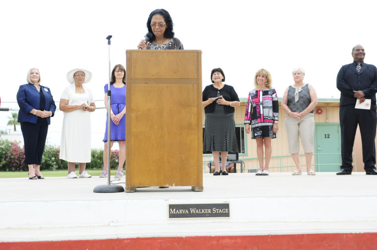 Marva Walker Stage Dedication | Photos | ivpressonline.com