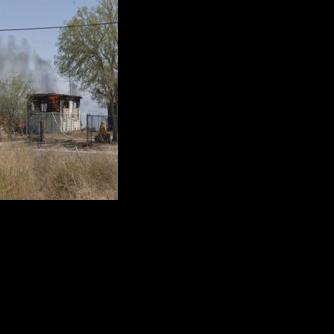 Abandoned Niland structure catches fire Monday | Local News ...