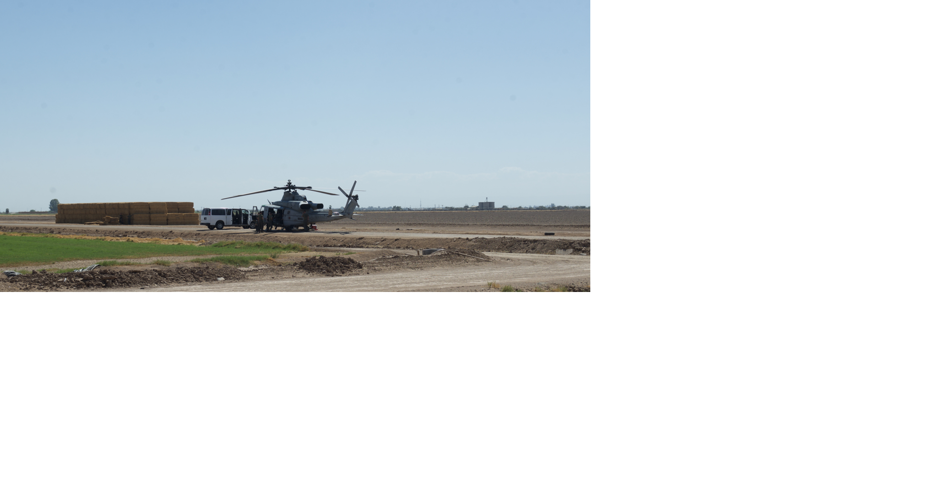 Marine chopper lands in road near Brawley | Local News | ivpressonline.com