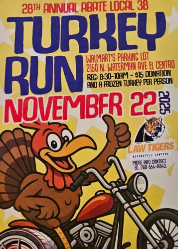 Motorcycle group gears up for 28th annual Turkey Run to feed those in ...