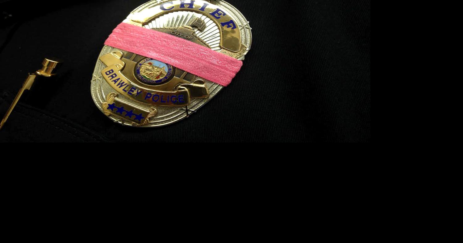Brawley police, firefighters sport pink for cancer | Local News ...
