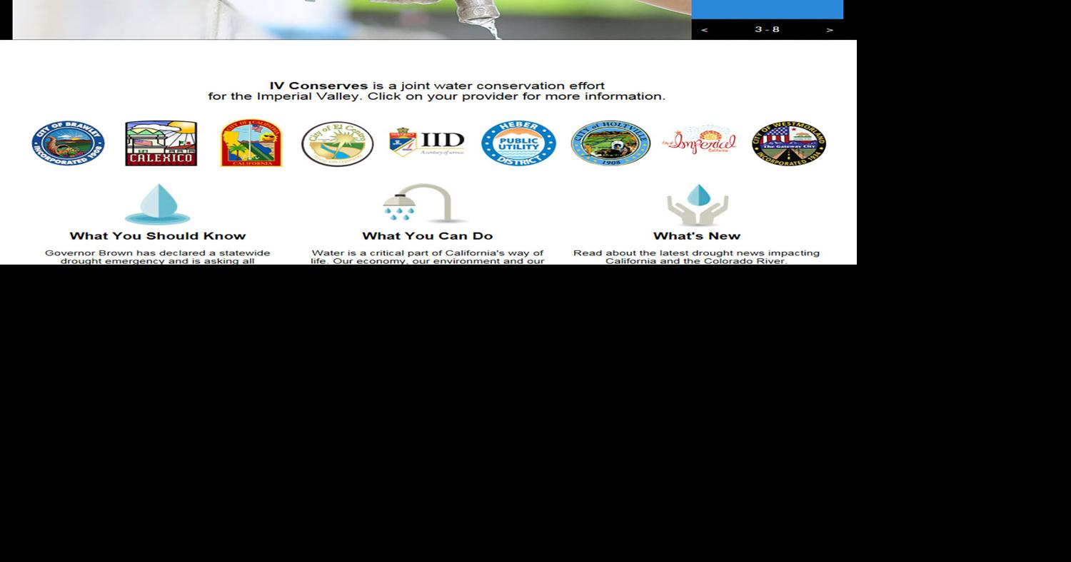 IID rolls out Valleywide water conservation campaign | Local News ...