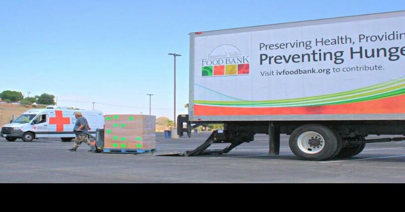 IV Food Bank, Quechan Indian Tribe supply food boxes to Winterhaven ...