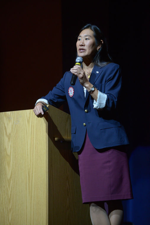 Dr. Cindy Chang at Southwest HS | Photos | ivpressonline.com