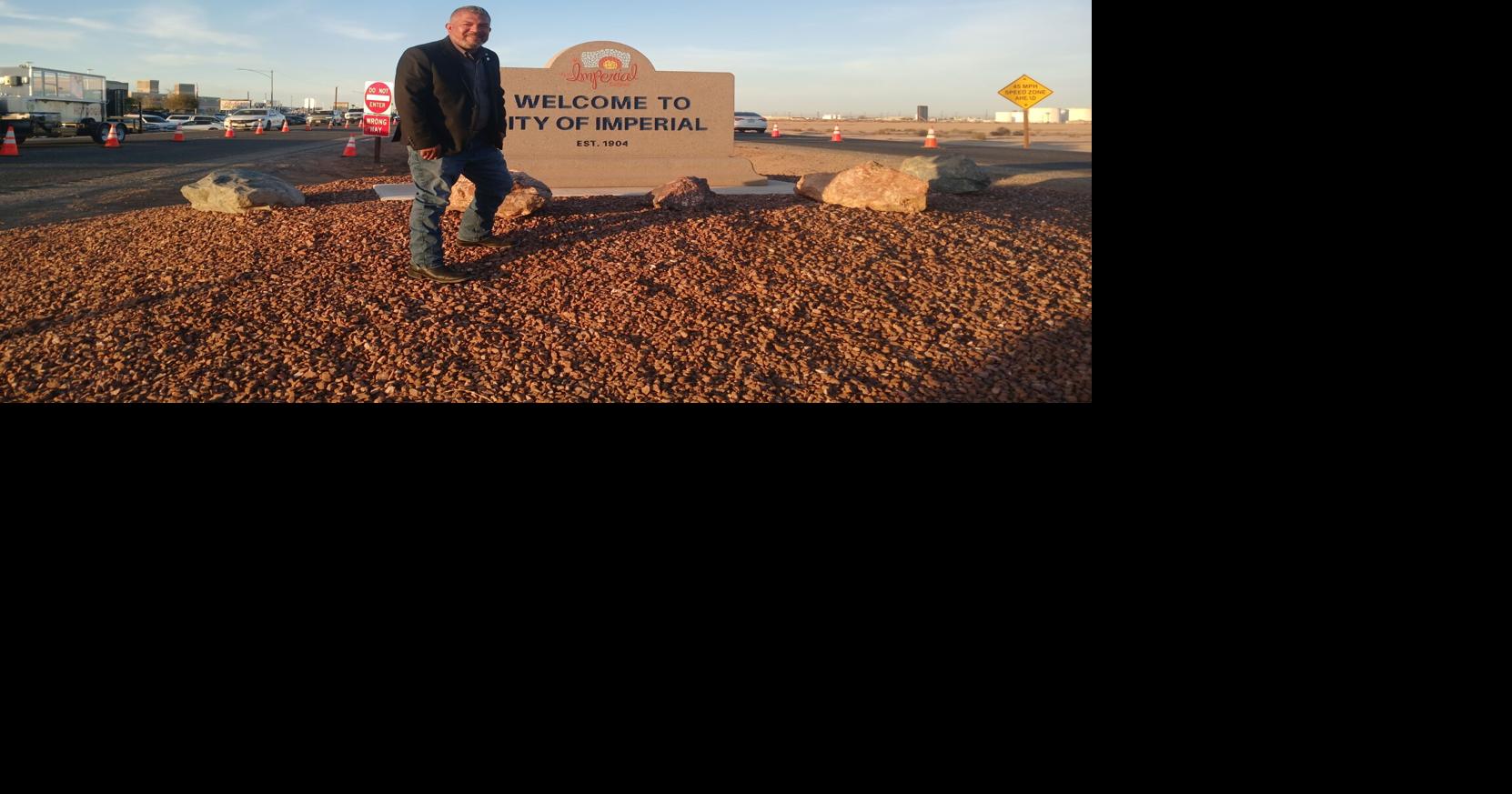 City of Imperial Unveils New Welcome Sign | Featured | ivpressonline.com