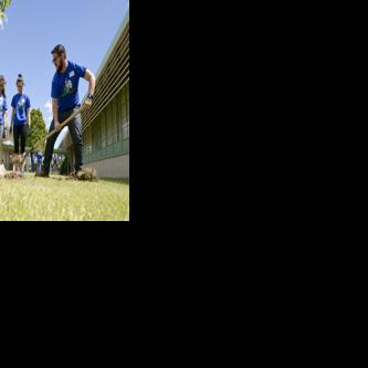 Central Union High School’s Green Team plants trees at Hedrick ...