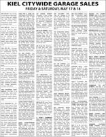 Kiel's city-wide rummage sales this weekend | Local News | iwantthenews.com