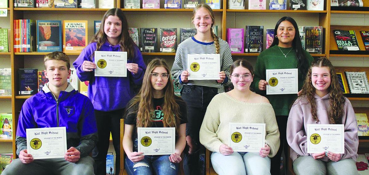 Kiel High School announced Students of Month for March | Local News ...