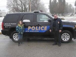 One dollar donation wins her a ride in a police car | Local News ...