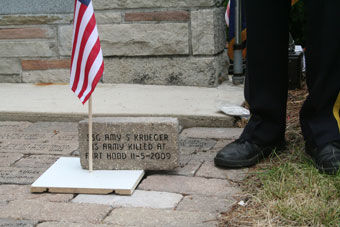Krueger memorial unveiled Monday | Local News | iwantthenews.com