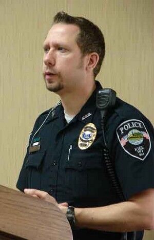 Officer Jeremy Kamp spoke at babysitter clinic | Local News ...