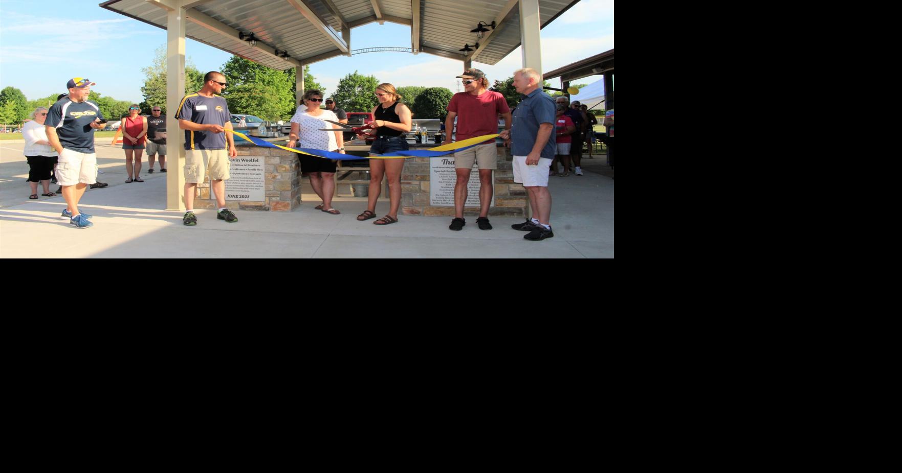 Woelfel Grill Haus dedicated at Chilton's Nennig Park | Local News ...