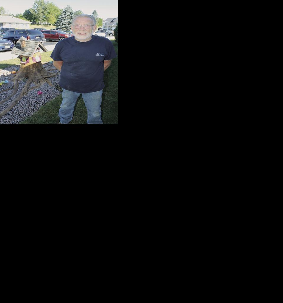 Local man turns tree stumps into art | | iwantthenews.com