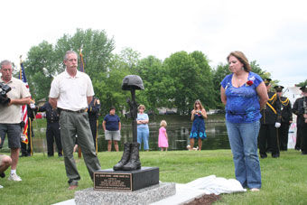 Krueger memorial unveiled Monday | Local News | iwantthenews.com