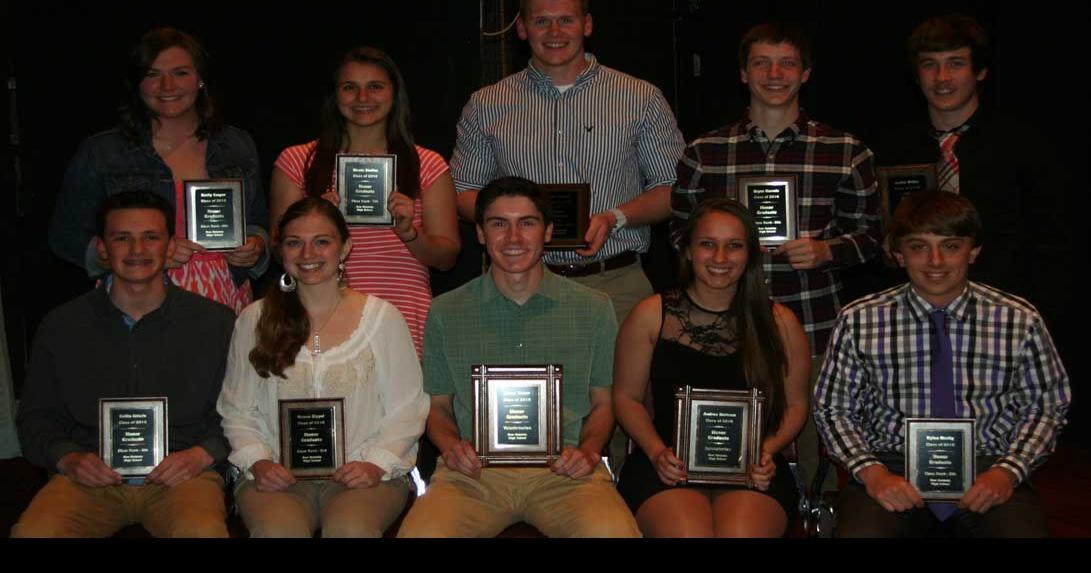 Top 10 students honored at NHHS | Archives | iwantthenews.com