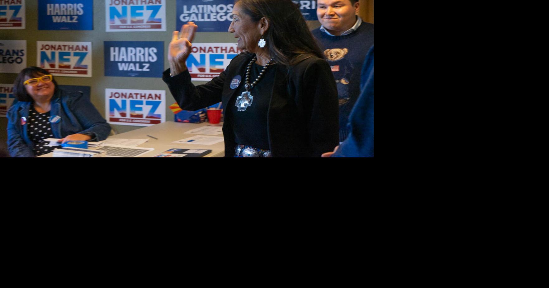 Deb Haaland speaks at Flagstaff Democratic Office canvass launch | News ...