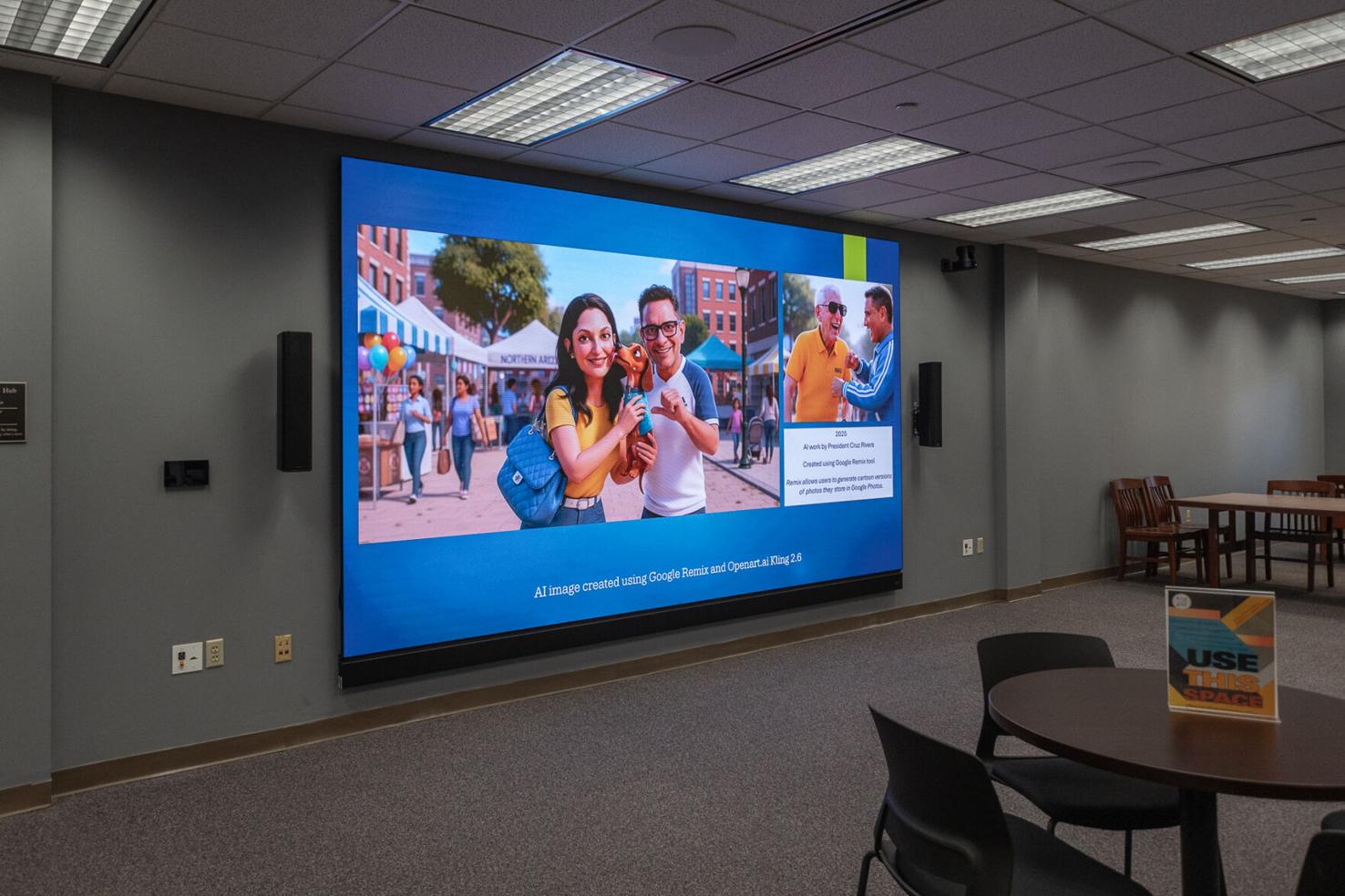 Cline Library unveils designated AI workspace | News | jackcentral.org