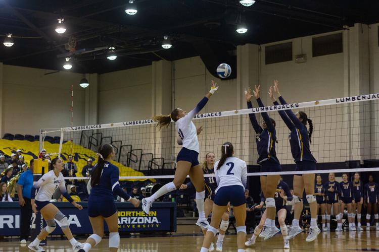 NAU volleyball takes fifth set against Northern Colorado | Sports ...