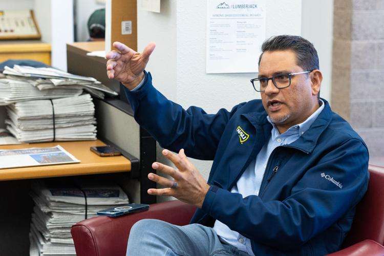 The Lumberjack Q&A with NAU President José Luis Cruz Rivera | News ...