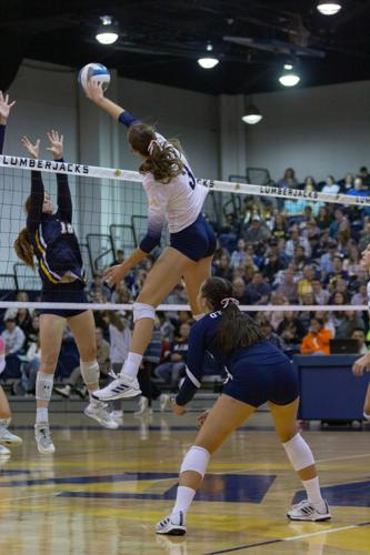 NAU volleyball takes fifth set against Northern Colorado | Sports ...