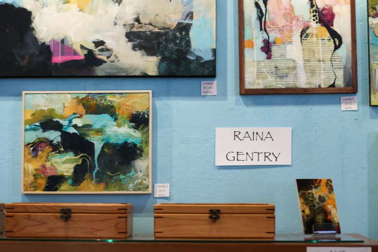 Gentry debuts abstract style at West of the Moon Gallery | Features ...