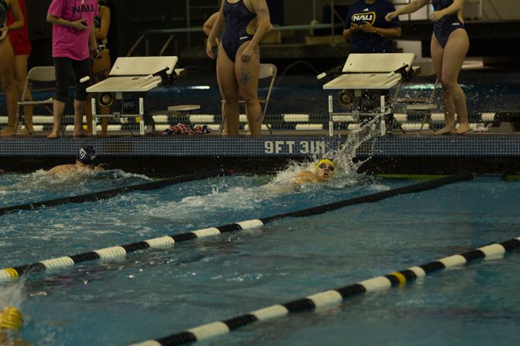 NAU swim welcomes Arizona Christian, holds 41st Blue vs. Gold meet ...
