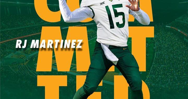 Breaking: Former NAU QB RJ Martinez transfers to Big-12 school Baylor ...