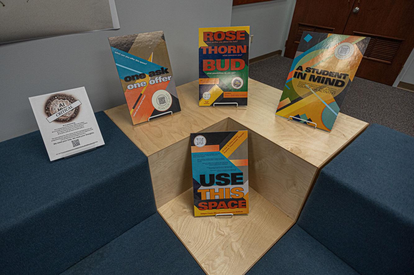 Cline Library unveils designated AI workspace | News | jackcentral.org