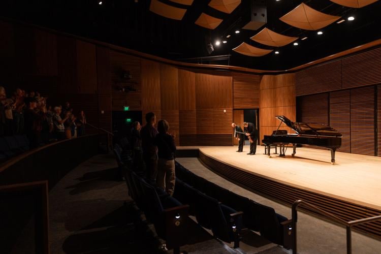 NAU faculty duo perform classical music, earn standing ovation ...