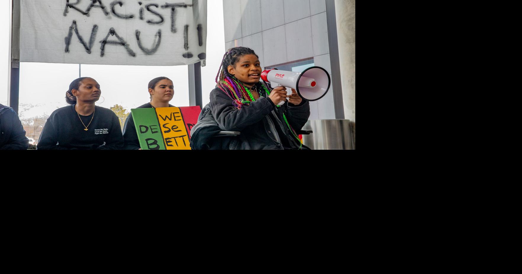 NAU's Black Student Union marches against racism on campus | News ...